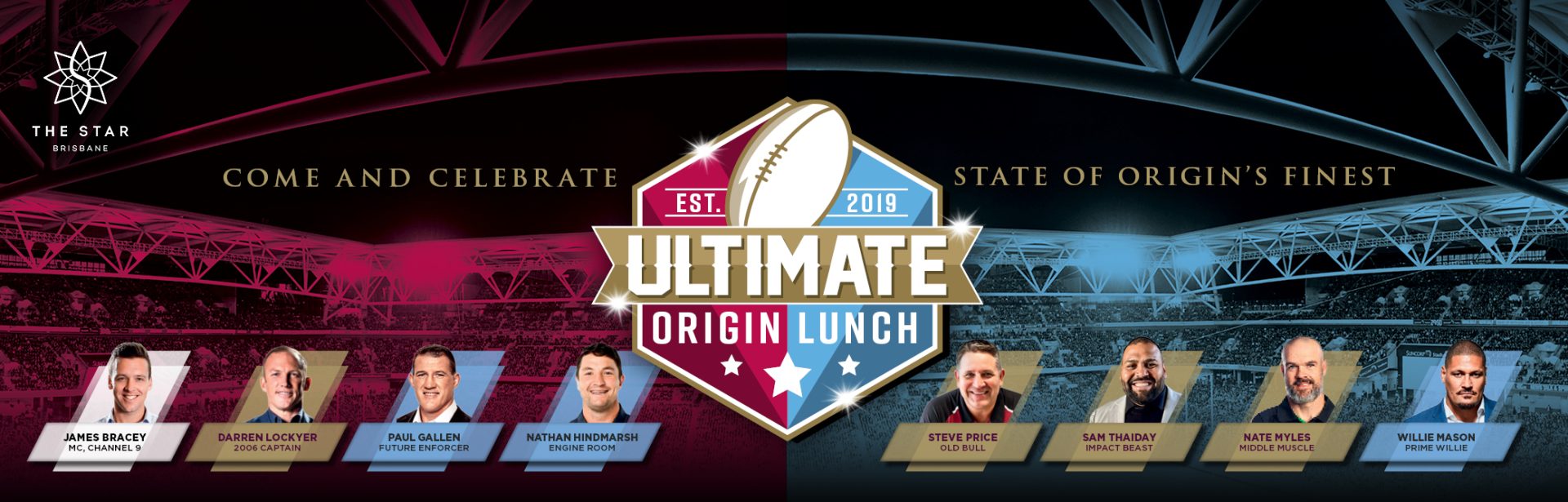 2026 Ultimate State of Origin Lunch in Brisbane