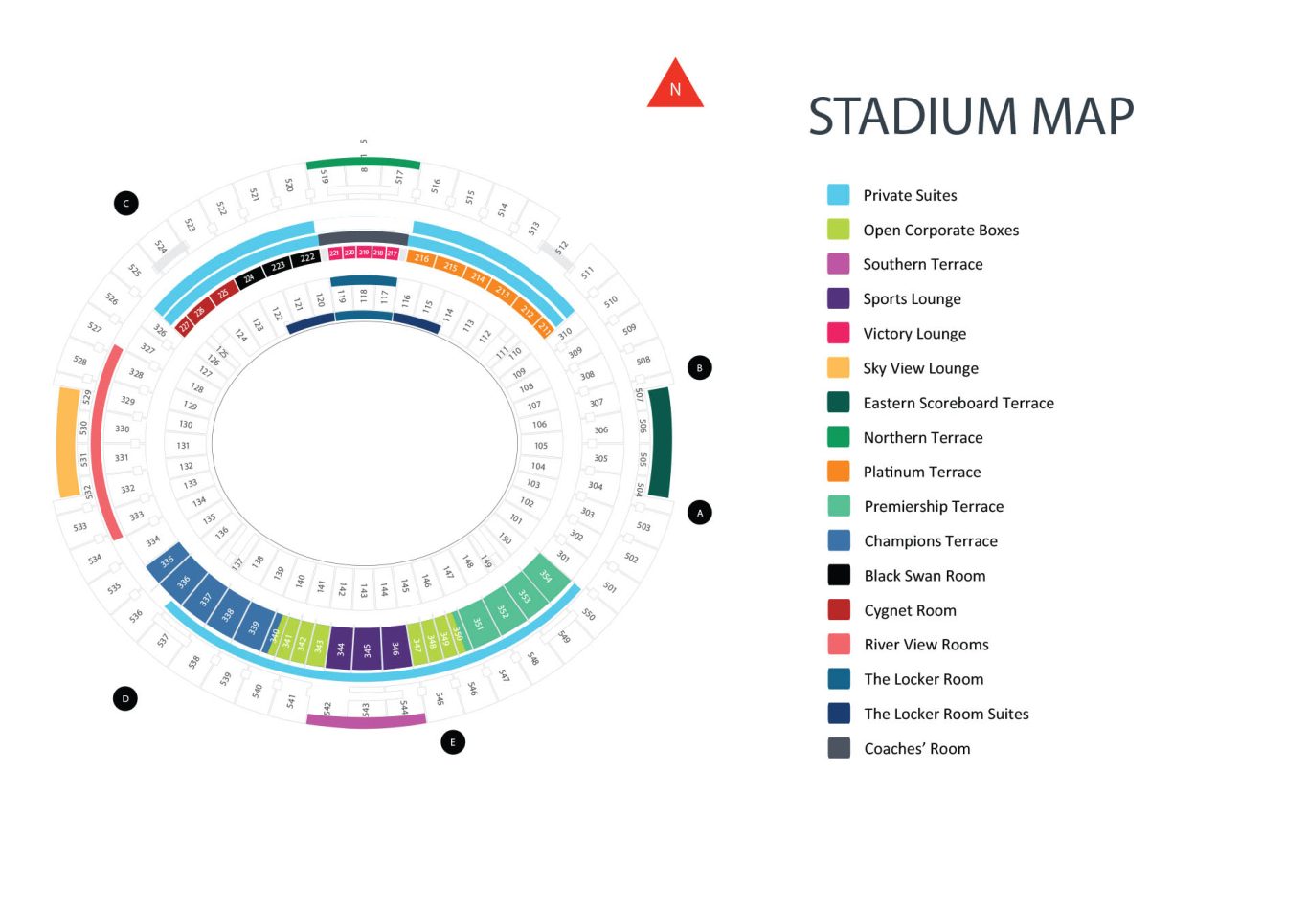 2025 State of Origin at Optus Stadium - Scoreboard Terrace