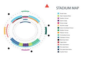 2025 State of Origin at Optus Stadium - Scoreboard Terrace