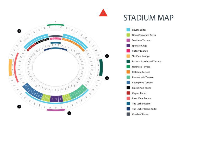 2025 State of Origin at Optus Stadium - Scoreboard Terrace