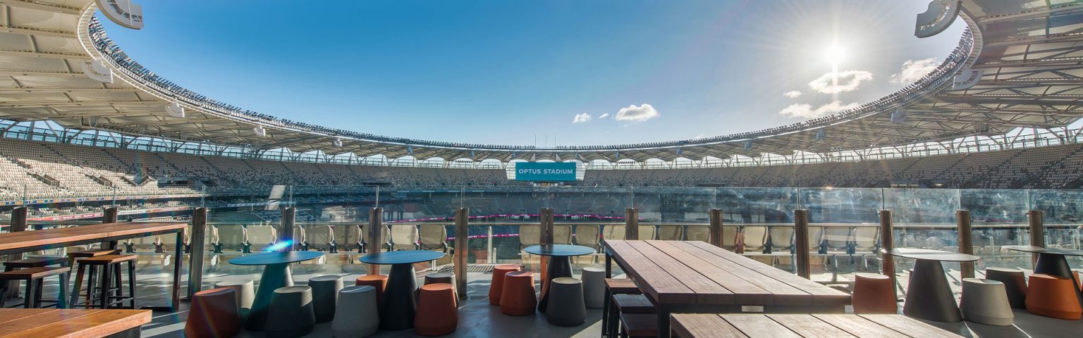 2025 State of Origin at Optus Stadium - Scoreboard Terrace